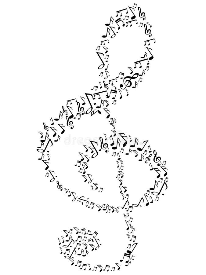 Symbole De Note De Musique Photographie stock libre de droits - Image ...
