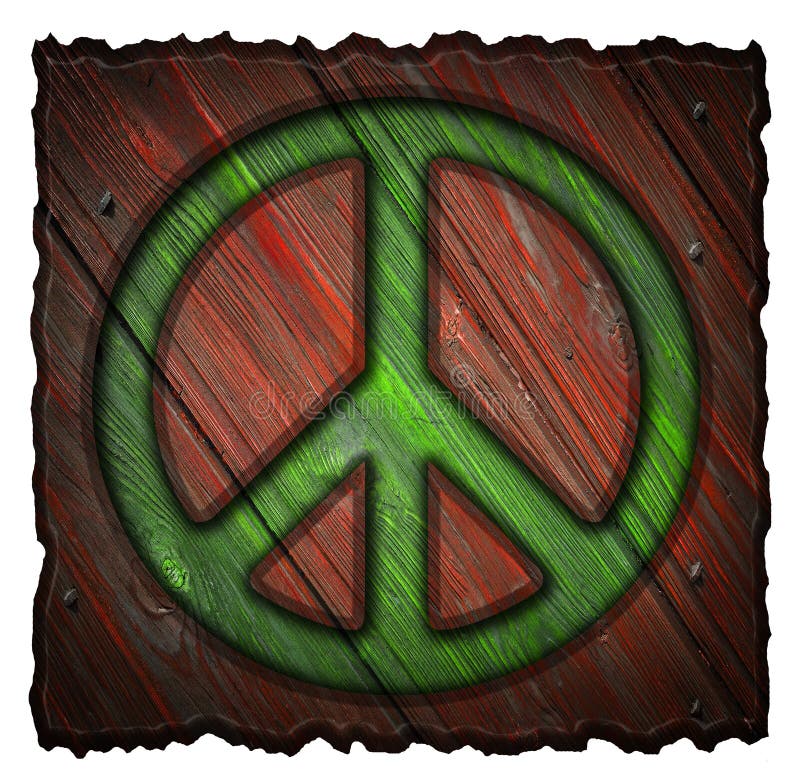 Symbole de paix illustration stock. Illustration du paisible - 94846581