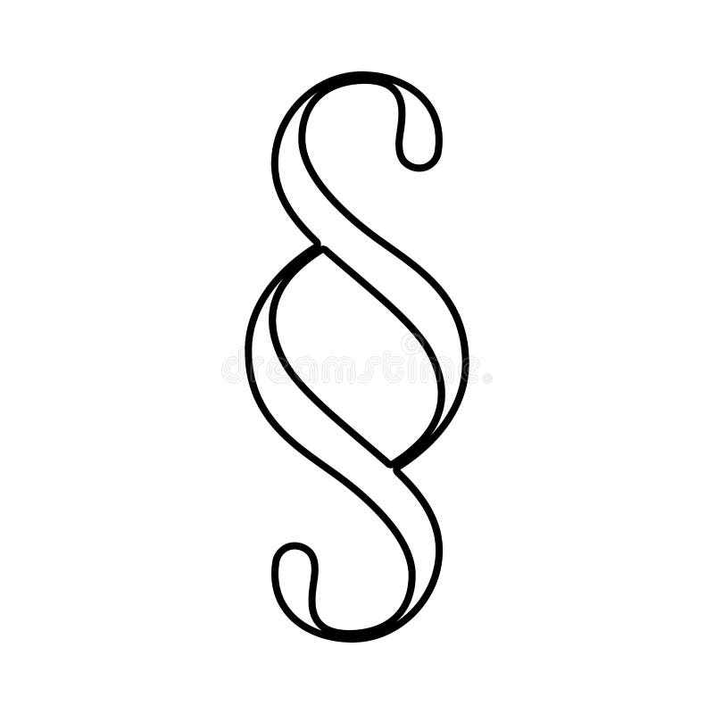 Symbole De Paragraphe C'est Icône Noire Illustration de Vecteur ...