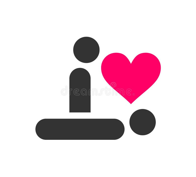 Symbole De Posture De Sexe Illustration De Vecteur Illustration Du