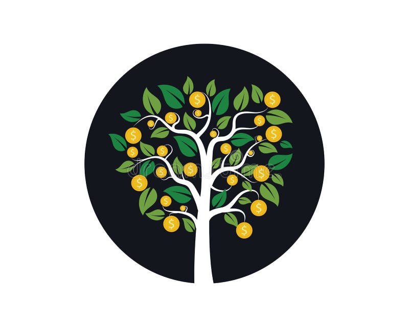 Symbole De Prosp?rit? D'arbre D'argent Illustration Stock ...