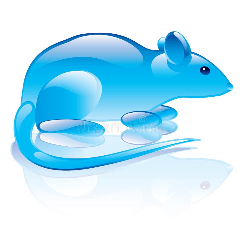 Symbole de rat illustration de vecteur. Illustration du type - 14832386