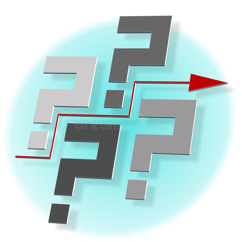 Symbole De Rechercher L'information Illustration Stock - Illustration ...