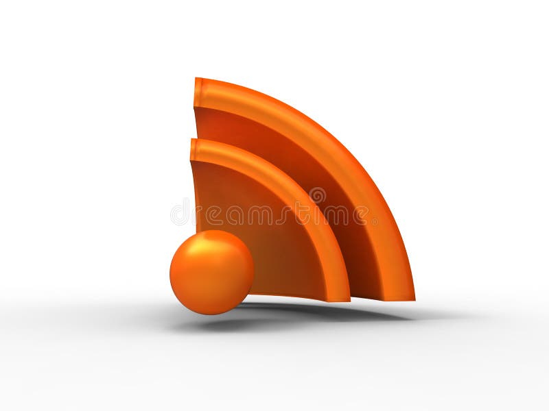 Symbole de Rss illustration stock. Illustration du contexte - 21727413
