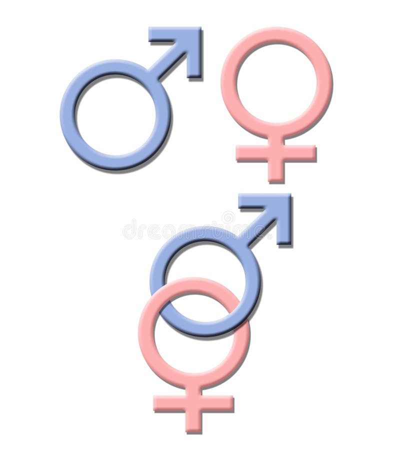 Symbole De Sexe Illustration Stock Illustration Du Blanc 3081765