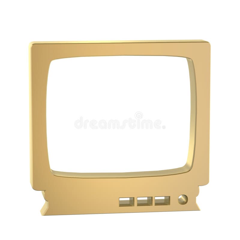 Symbole de TV illustration stock. Illustration du émission - 771572