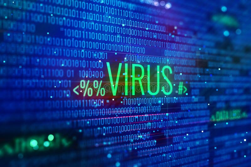 Symbole De Virus Informatique Illustration Stock - Illustration du ...