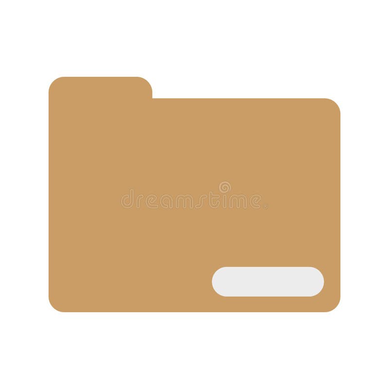 Symbole Du Document De Dossier Illustration de Vecteur - Illustration ...