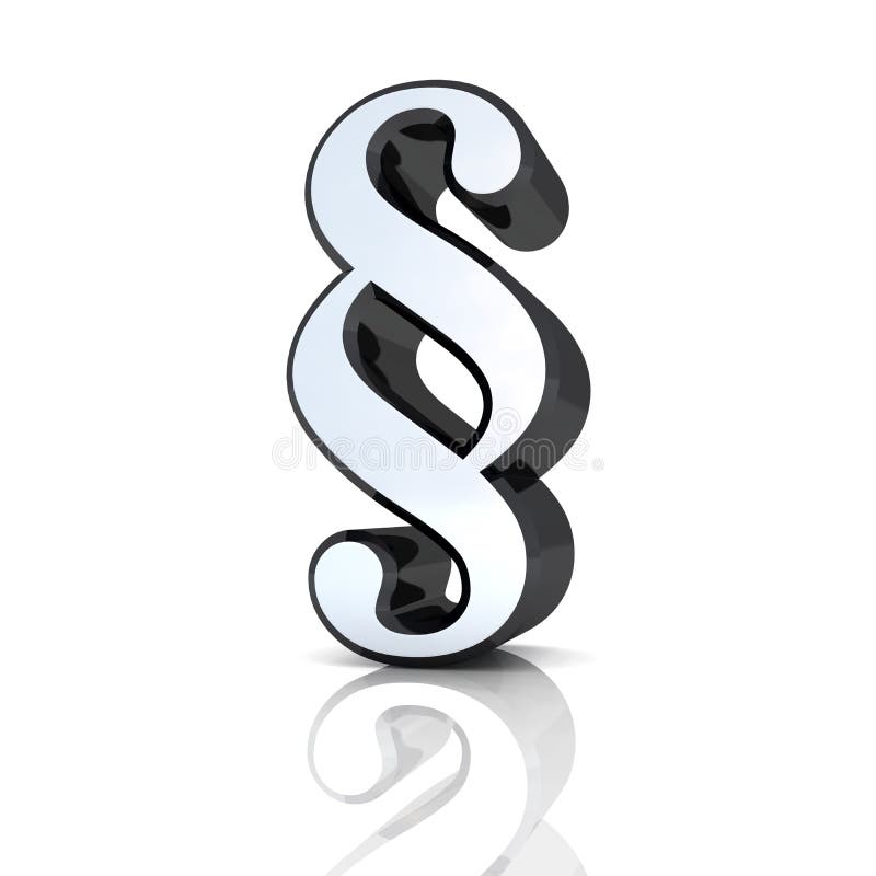 Symbole de paragraphe illustration stock. Illustration du règlement ...