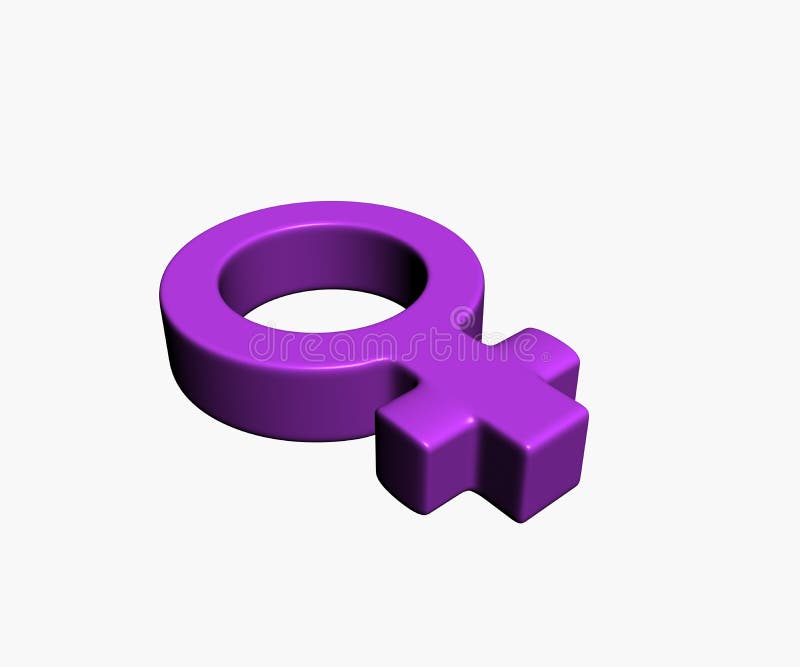 Symbole Femelle Sur Le Fond Blanc - Illustration 3d Illustration Stock ... Symbole Femelle Sur Le Fond Blanc - Illustration 3d Illustration Stock ...
