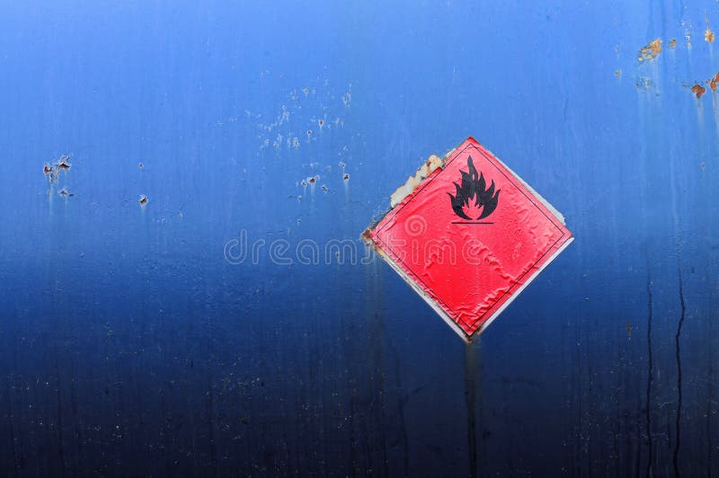 Symbole inflammable grunge image stock. Image du grunge - 3259731