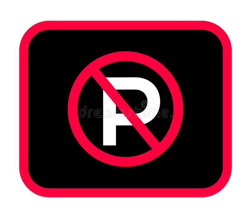 Symbole International De Parking De Signe De Parking Illustration de ...