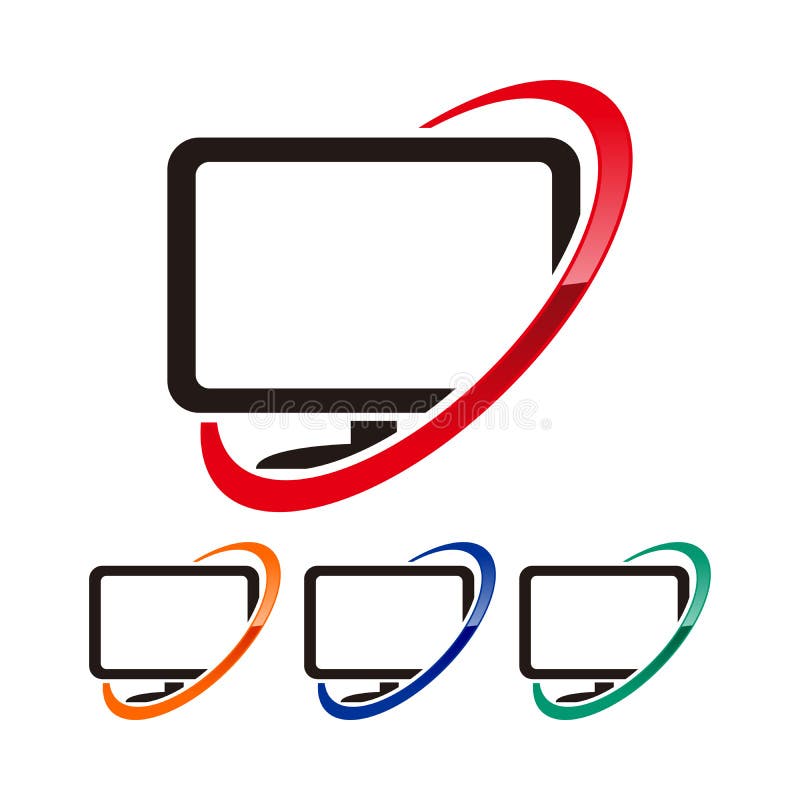 Symbole Logo Design Template De Réseau Informatique Illustration de ...