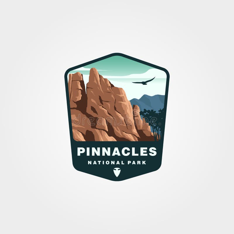 Logo Vectoriel En Patch Pour Le Parc National De Pinnacles ...
