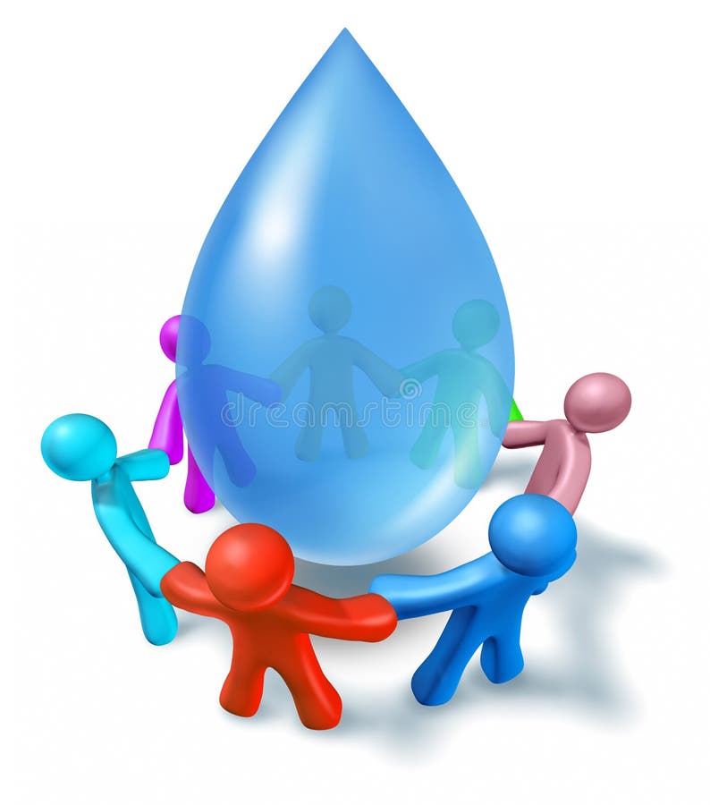 Symbole Propre D'eau Potable Illustration Stock - Illustration du ...