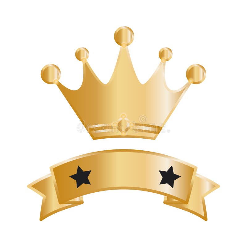 Symbole royal de couronne illustration stock. Illustration du reine ...