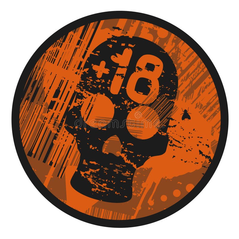 Symbole satisfait adulte illustration de vecteur. Illustration du ...