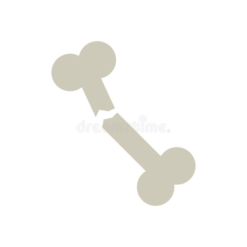 Symbole simple de fracture illustration de vecteur. Illustration du ...