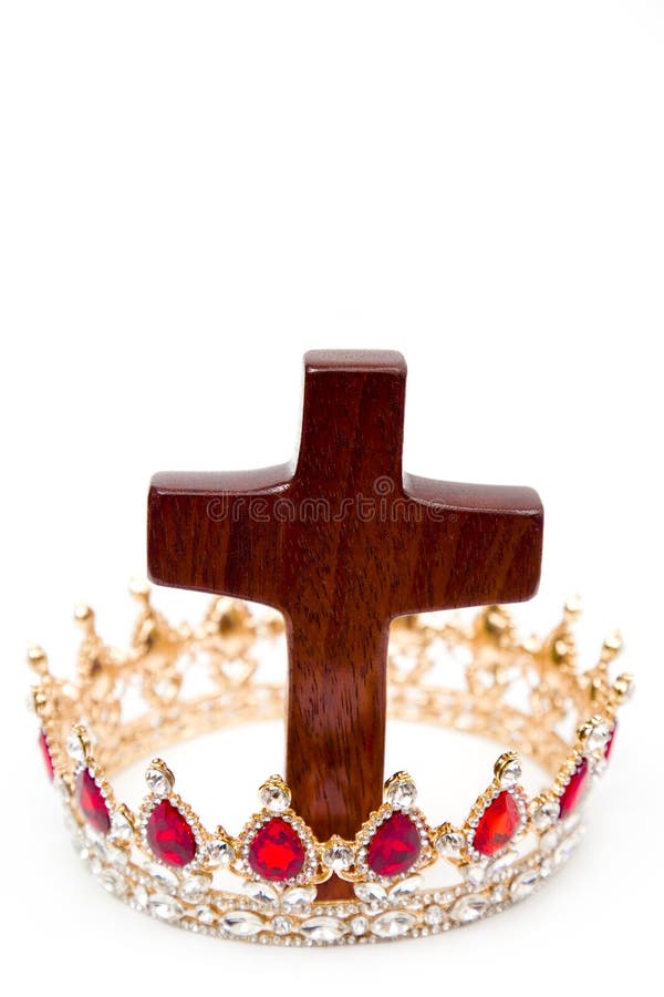 Symbolen van Christendom stock afbeelding. Image of koning - 96895583