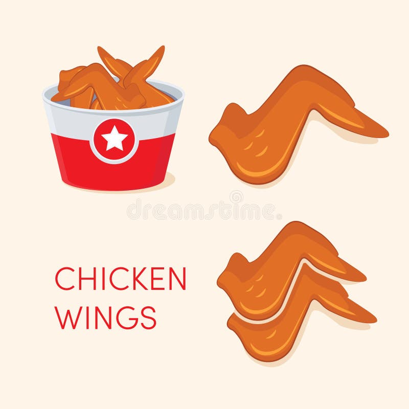 Fega Vingar, Skinka, Rå Biff, Nötköttkuber Fastställda Samlingssymboler ...