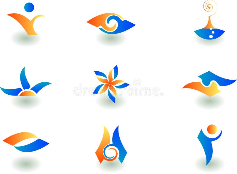 Symboles d'environnement illustration de vecteur. Illustration du ...