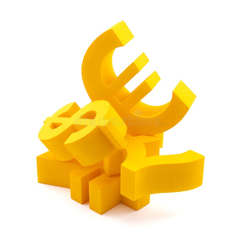 Symboles de devise image stock. Image du couleur, gras - 24484035