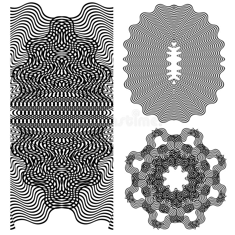 Symboles de vague illustration de vecteur. Illustration du impression ...