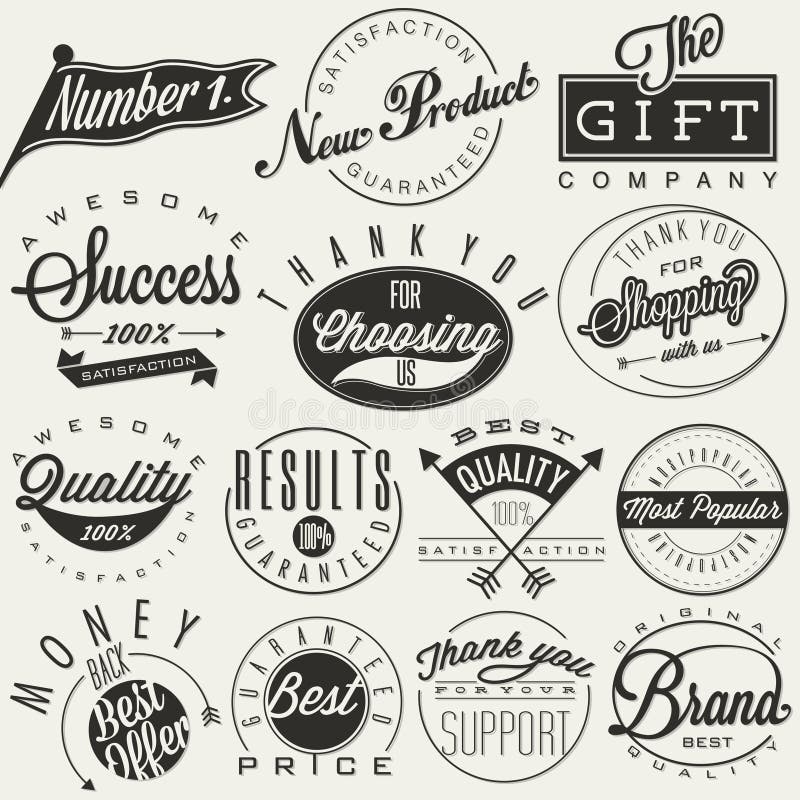 Symboles typographiques illustration de vecteur. Illustration du ...