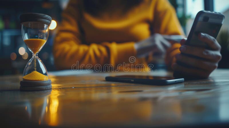 Symbolic Concept Procrastination Paralyzing Effect Delays Stock Photos ...