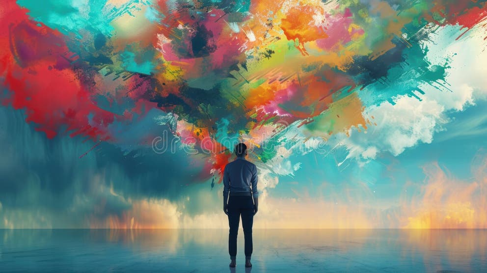 Symbolic Depiction of Mindset, Adaptability, and Creative Thinking ...