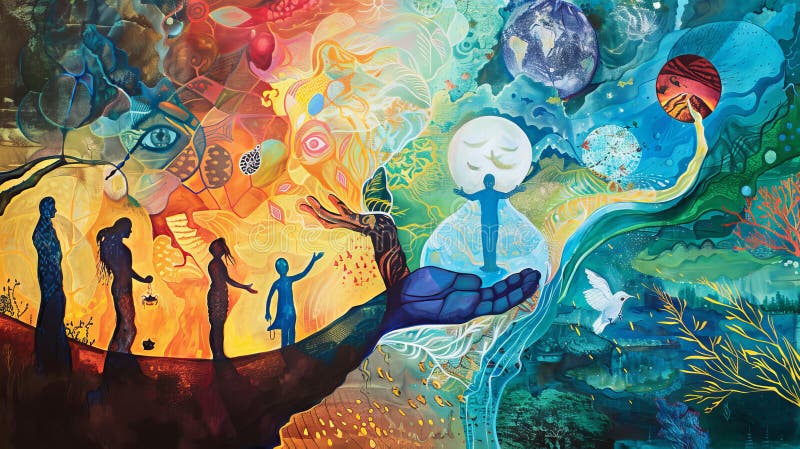 Symbolic Depiction of Transition from Trauma To Healing Images of ... Symbolic Depiction of Transition from Trauma To Healing Images of ...