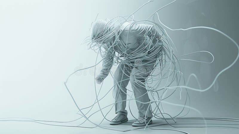 Symbolic Expression of Cognitive and Physical Fatigue from CFS Stock ...