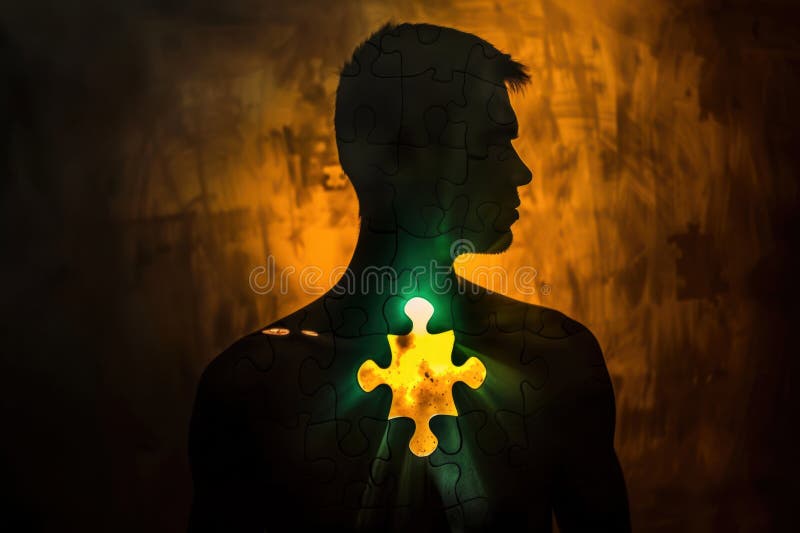 Symbolic Illustration of the Struggle with Identity and Self-perception ...