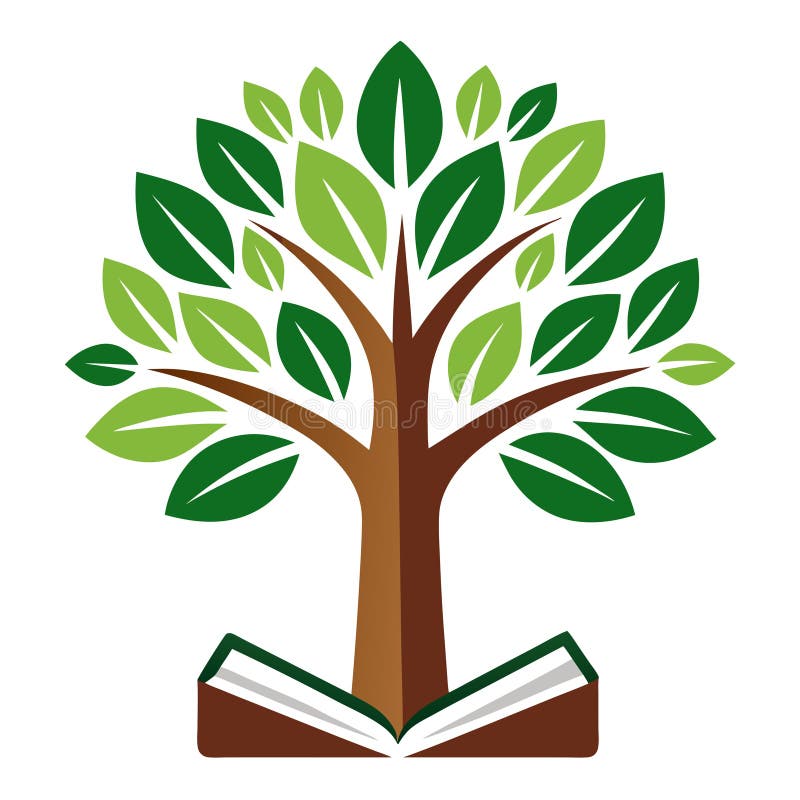 Tree of Knowledge: Education, Growth, and Wisdom Icon Vector Graphic ...