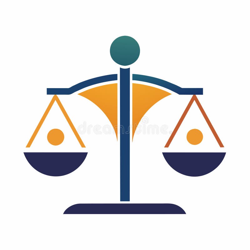 A Symbolic Image Representing Balance and Equality Using a Plant, Arrow ...