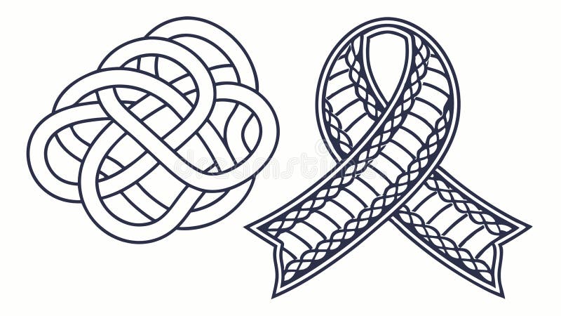 Interlocking Knot Stock Illustrations – 992 Interlocking Knot Stock ...