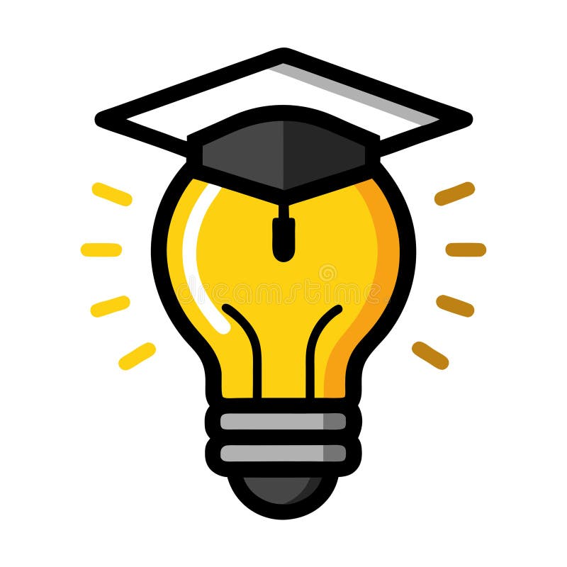 Education Idea: Graduation Cap on Lightbulb, Innovation and Knowledge ...