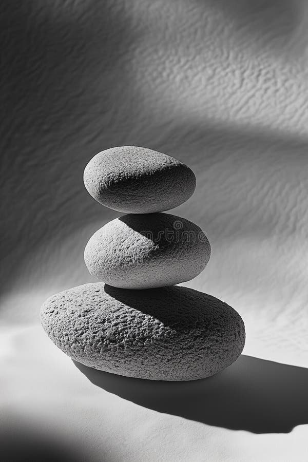 A Symbolic and Meditative Image, Representing Balance, Harmony, and ...