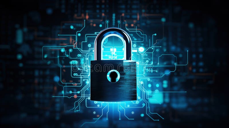 Safe Cyber Journey: Digital Padlock for Internet Safety and Data ...