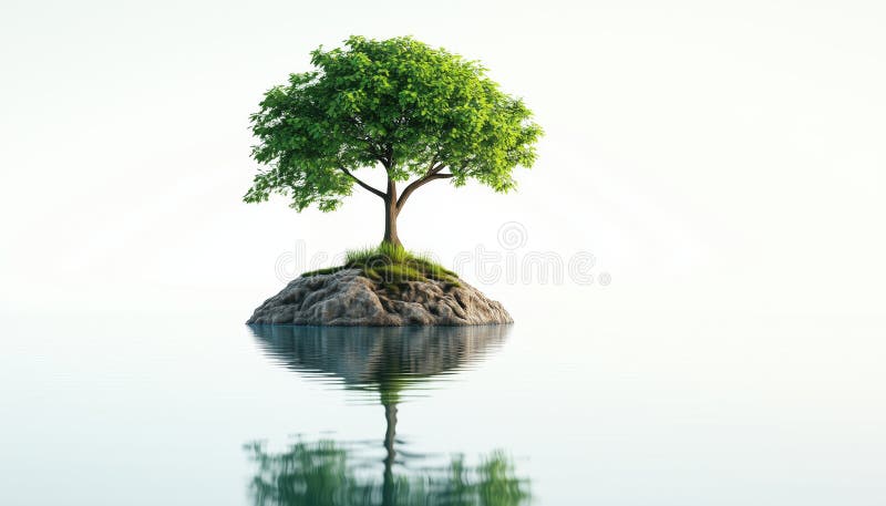 Symbolic Representation of Ambition and Growth Stock Photo - Image of ...