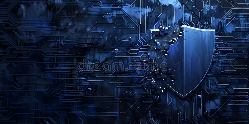 "Symbolic Representation of Cyber Security: Destroyed Shield and ...