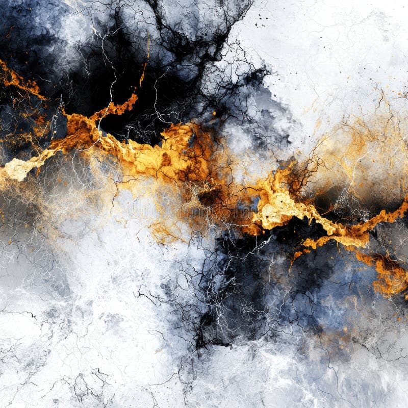 Symbolic Representation of Depression through Abstract Art with Dark ...