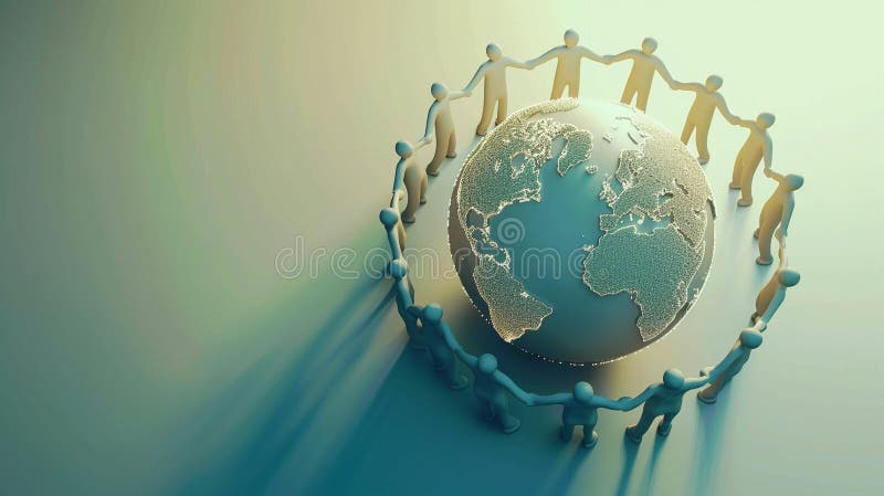 A Symbolic Representation of Global Unity and Cooperation, Featuring ...