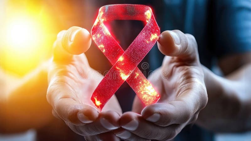 Symbolic Representation of Hiv Awareness and Treatment Campaign Stock ...