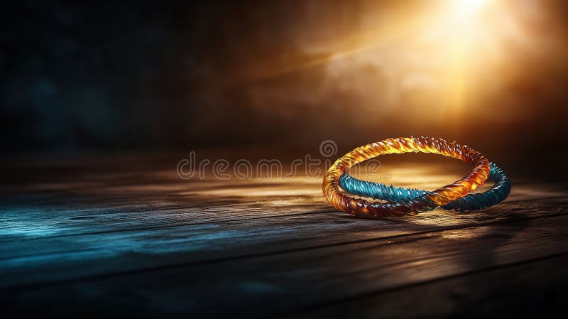Symbolic Rings Representing Unity and Trust Studio Setting Digital Art ...