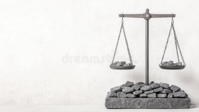 A Symbolic Scale Representing Justice and Balance in Social Issues and ...