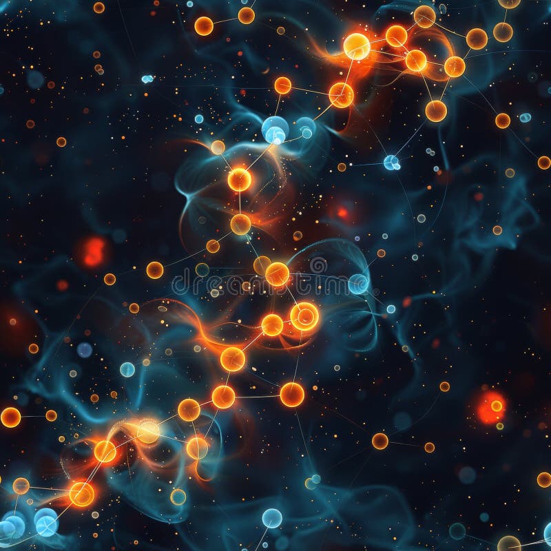 Symbolic Seamless Pattern, Science Research, Green Energy, Alternative ...