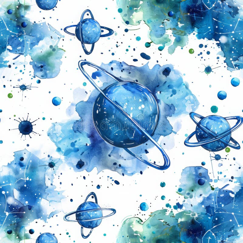 Symbolic Seamless Pattern, Science Research, Green Energy, Alternative ...