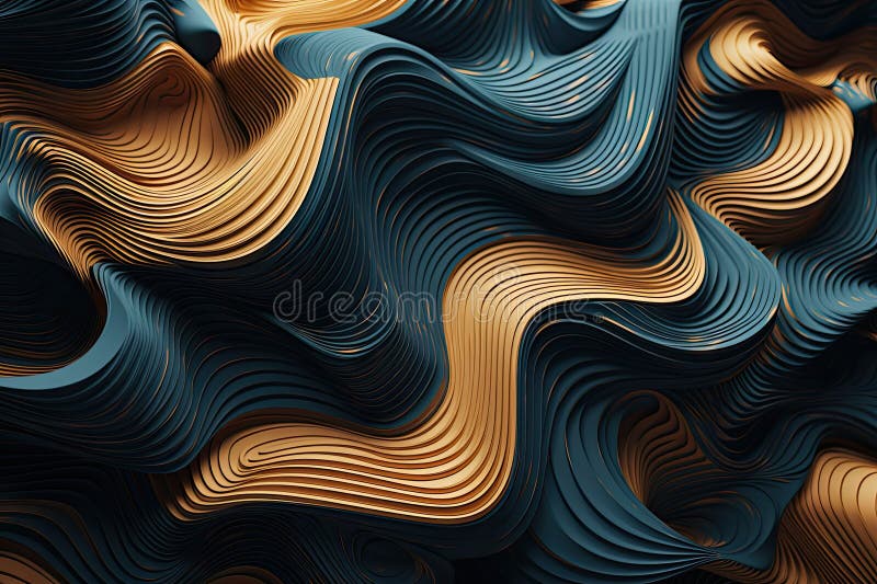 Symbolic Woven Patterns on an Abstract Surface Stock Illustration ...