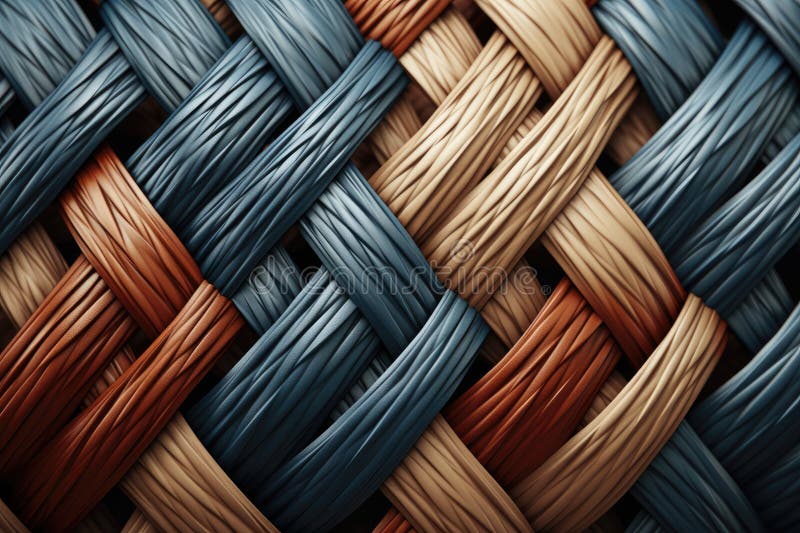 Symbolic Woven Patterns on an Abstract Surface Stock Illustration ...